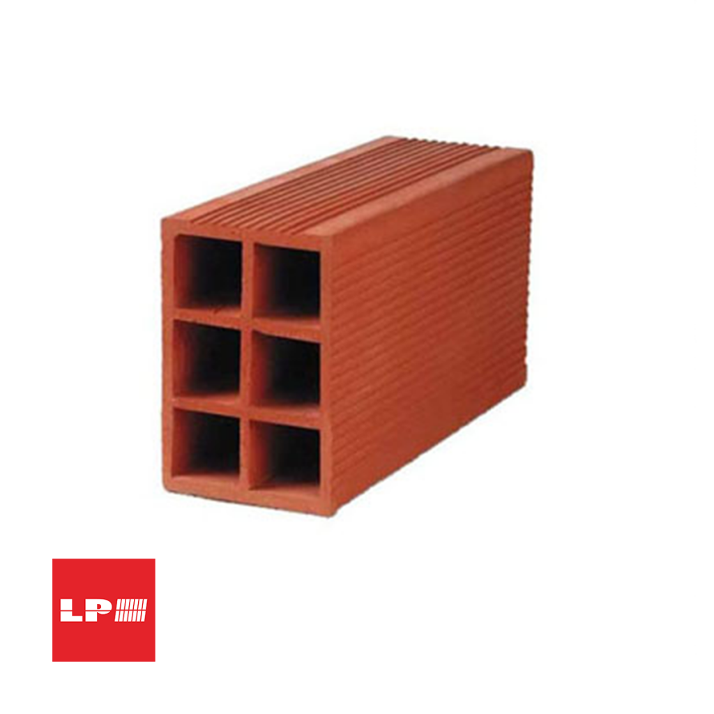 Ladrillo hueco 12x18x33 6 tubos - Los Portugueses – Materiales de ...